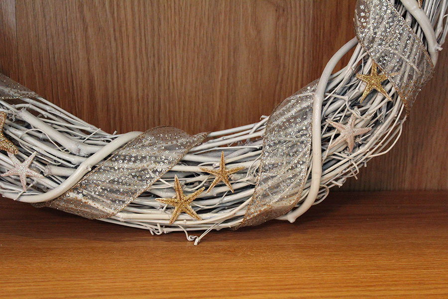 Grapevine Shell Wreath - Sea Treasure by Patrice