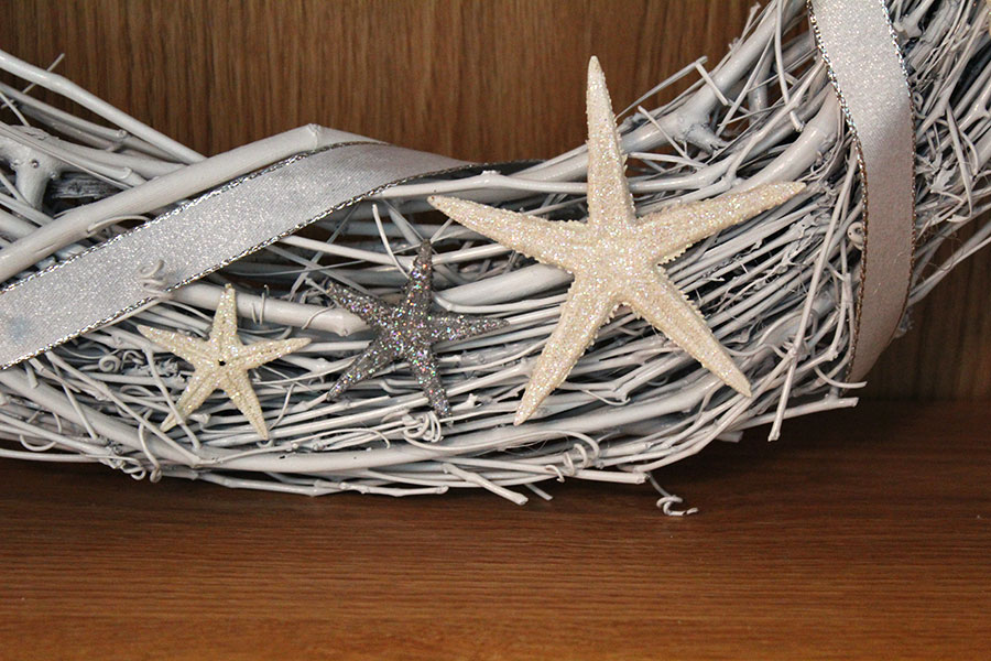 Grapevine Shell Wreath - Sea Treasure by Patrice