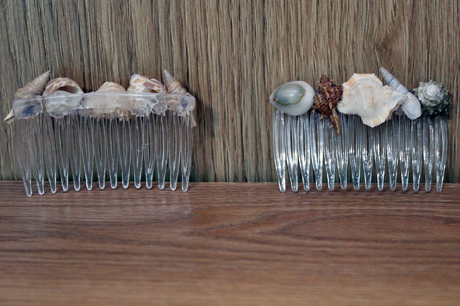 Shell Hair Comb - Sea Treasure by Patrice