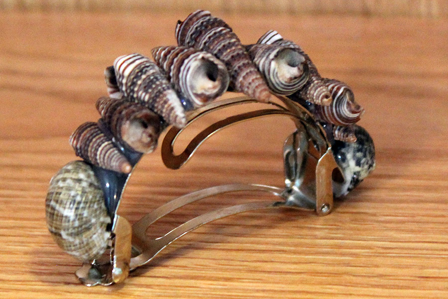 Shell Pony Tail Barrette - Sea Treasure by Patrice