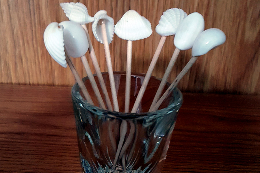 Shell Appetizer Picks - Sea Treasure by Patrice
